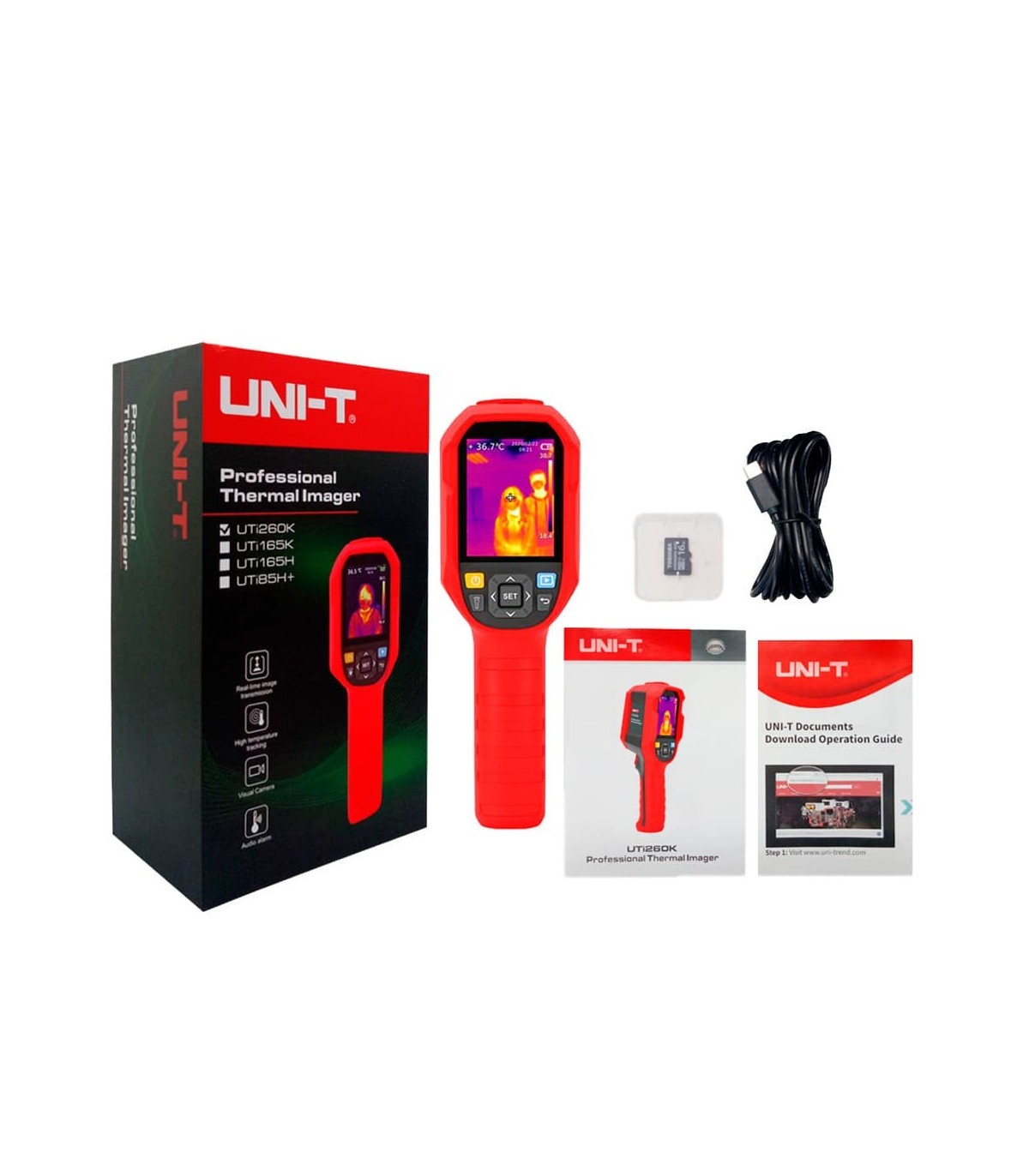 UTi165K - Caméra Dual thermographique portable